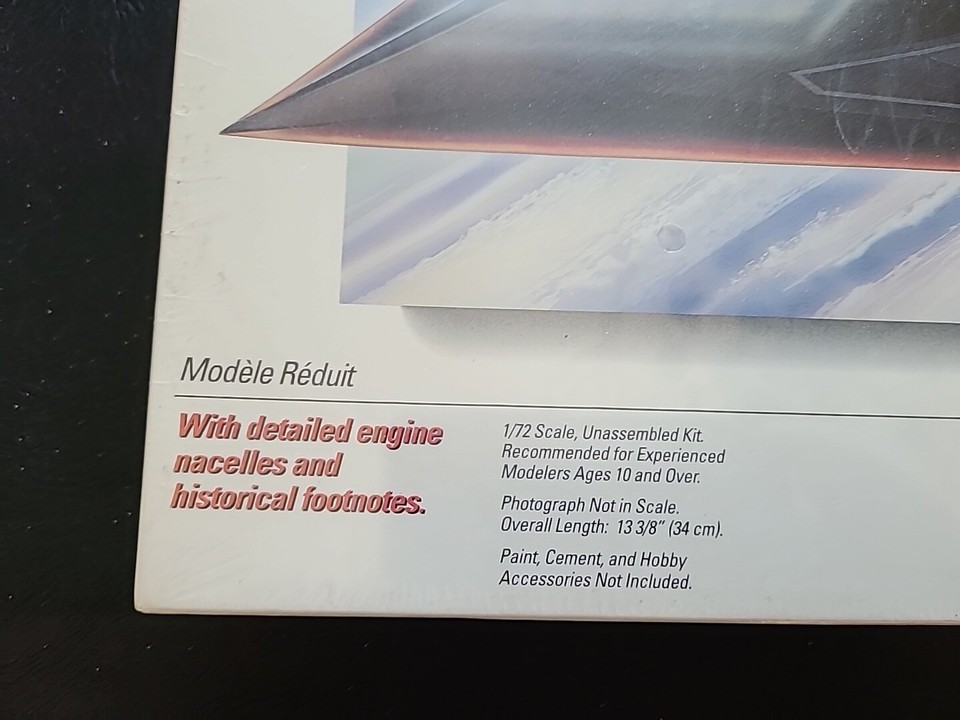 Testors XR-7 Thunder Dart Aurora Skunk Works Model Kit 567 - New ...