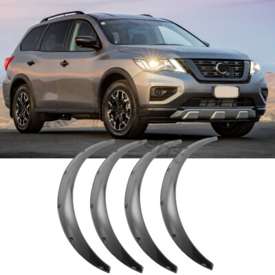 For Nissan Pathfinder 87-21 4.5" Carbon Fender Flares Wide Body Kit ...