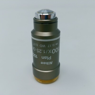 Nikon Microscope Objective Plan 100x / 1.25 Oil | eBay