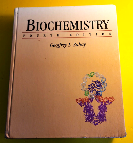 Biochemistry Fourth Edition By Geoffrey L. Zubay (Hardcover ...