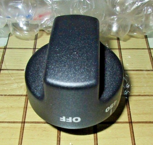 NEW Wolf Range Griddle Control Knob (100-450) Black 805812 | eBay