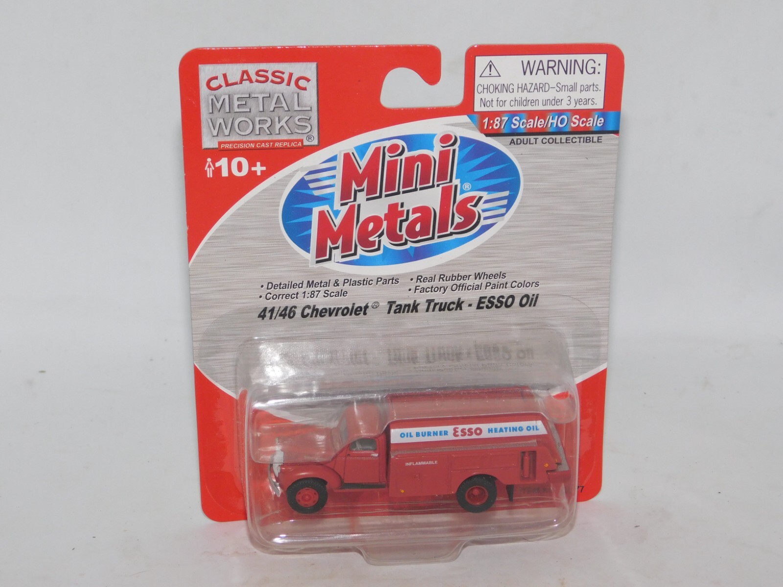 CMW MINI Classic Metal Works 1/87 HO 41/46 CHEVROLET TANK TRUCK ESSO ...