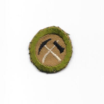 Pioneering 1912 AH2 23 Issued Type AA Square Merit Badge Boy Scouts BSA ...