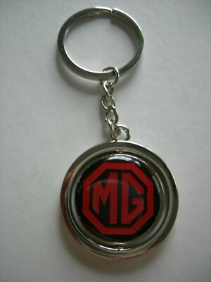 MGA MGB MIDGET TC TD TF MG METAL KEY FOB KEY RING KEYRING KEY CHAIN ...