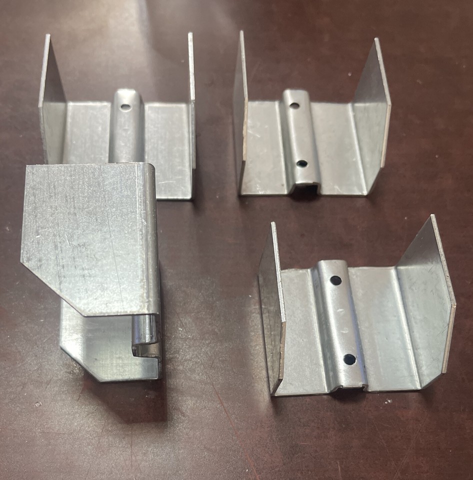 W Style Galvanized Bee Hives Pallet clips 4 Piece Pack | eBay