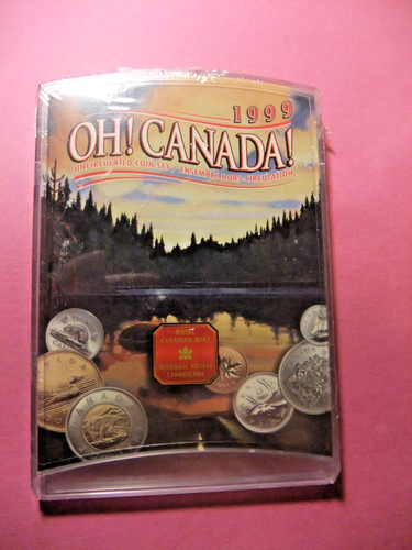 1999 Canada 7-Coin Display Set - OH! CANADA - Mint/UNC in Sealed Case ...