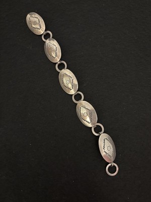 Sterling Silver 5 Link Sign Language Bracelet By Annie Kajiya. Each ...