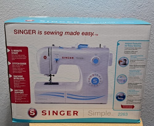 Singer Simple 2263 Mechanical Sewing Machine Brand New Sealed ...