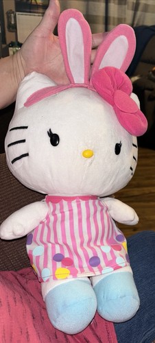 Hello Kitty In Bunny Ears Easter Outfit 2015 18" Tall WIth Tags | eBay