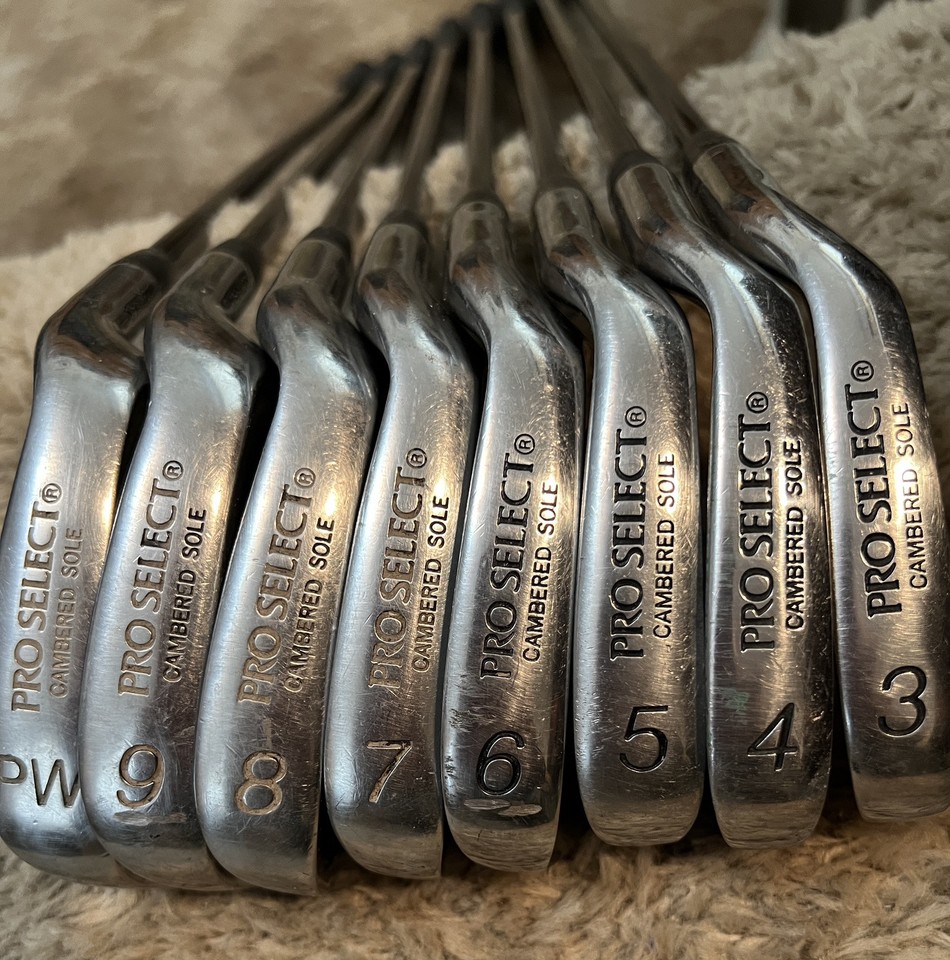 Golf Clubs Iron Set Pro Select NXT Spec system | eBay
