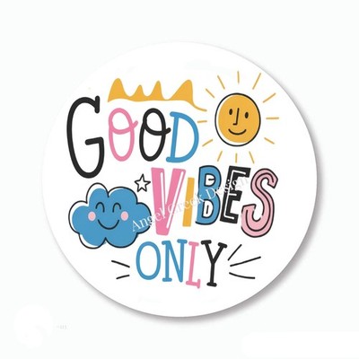 Good Vibes Only Sunshine Scrapbook Stickers Envelope Seals Labels ...