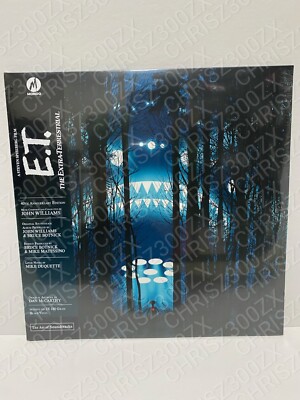 E.T. the Extra-Terrestrial Soundtrack 2 LP Black Vinyl Mondo Exclusive ...