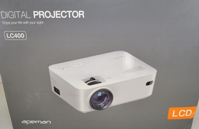 Apeman LC400 LCD Digital Mini Projector Full HD White 30''-200 ...