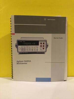 Agilent 34401A Multimeter Service Guide | eBay