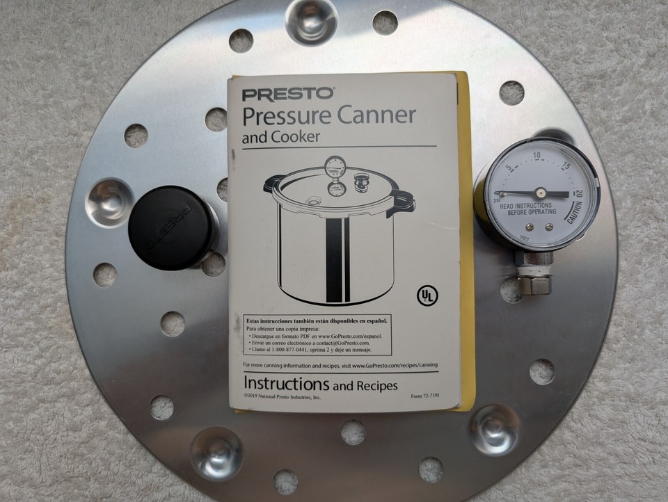 Presto 01781 23-Quart Pressure Canner and Cooker, Silver (PreOwned ...