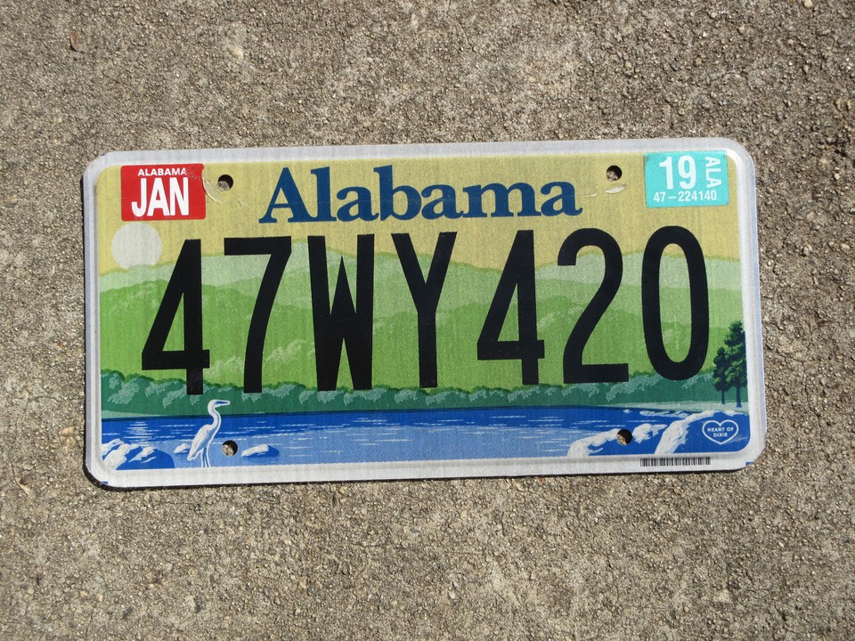 420 License Plate Different State Available Weed Marijuana Pot - (Pick ...