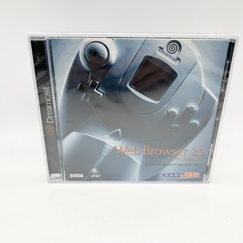 SEGA Dreamcast Web Browser 2.0 with SegaNet Brand New Factory Sealed ...