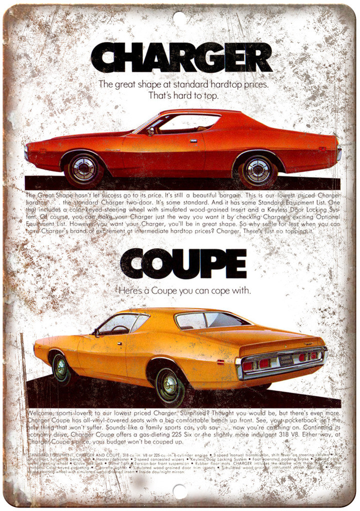 Retro Dodge Charger Logo