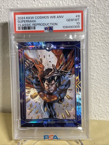 2024 Warner Bros Cosmos Superman Classic #16/65 PSA 10 Pop 1 | eBay