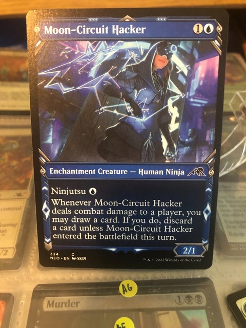 MTG Moon-Circuit Hacker Kamigawa: Neon Dynasty 334 Regular Common for ...