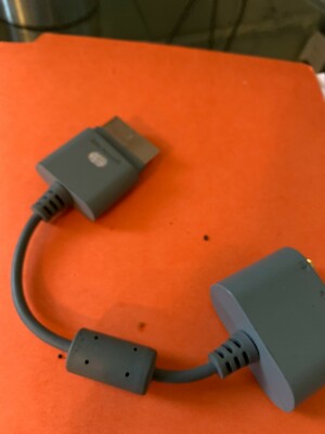 Microsoft Xbox 360 Audio Adapter - X808221-001 - Gray used. | eBay