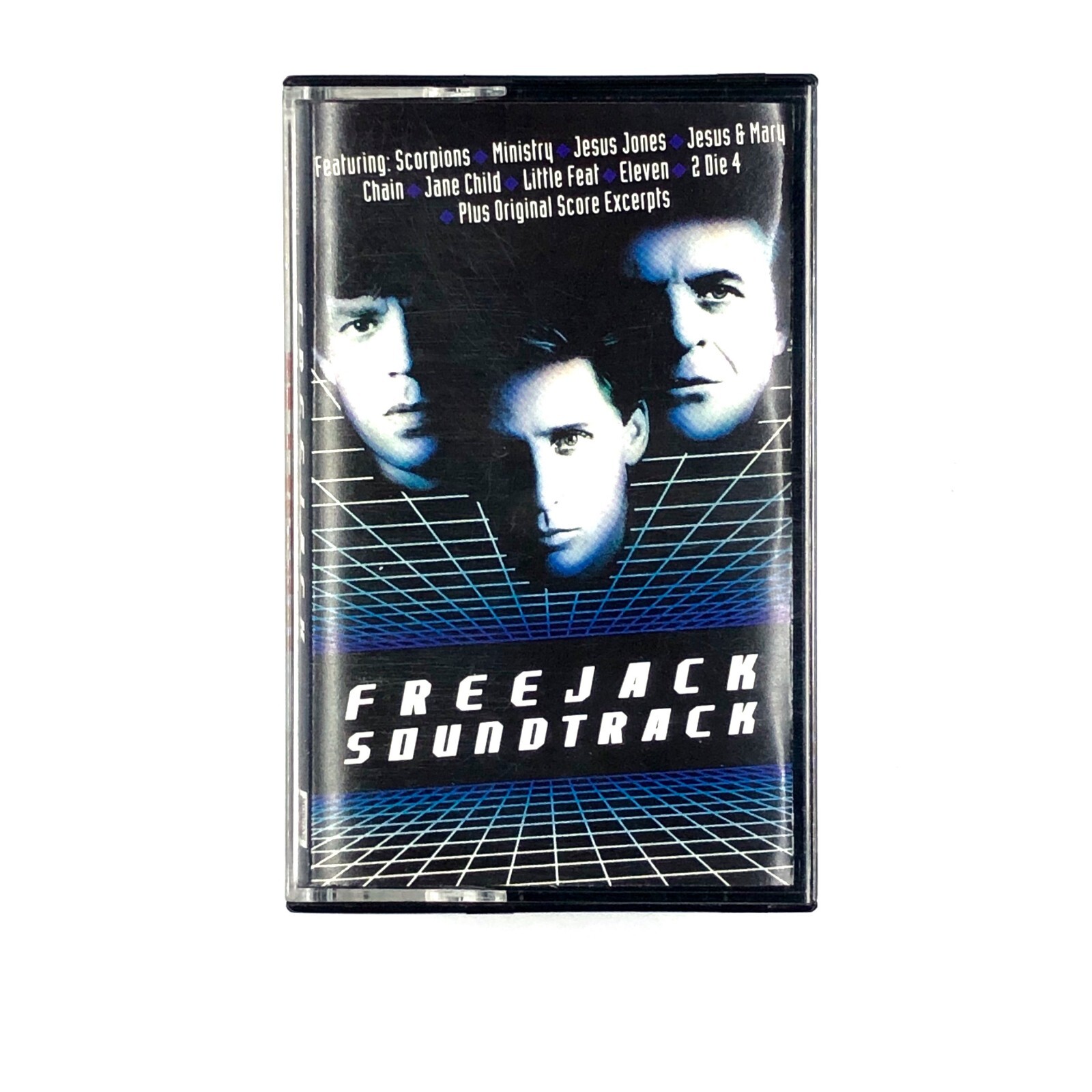 FREEJACK Soundtrack Cassette Tape 1992 JESUS & MARY CHAIN MINISTRY Rare ...