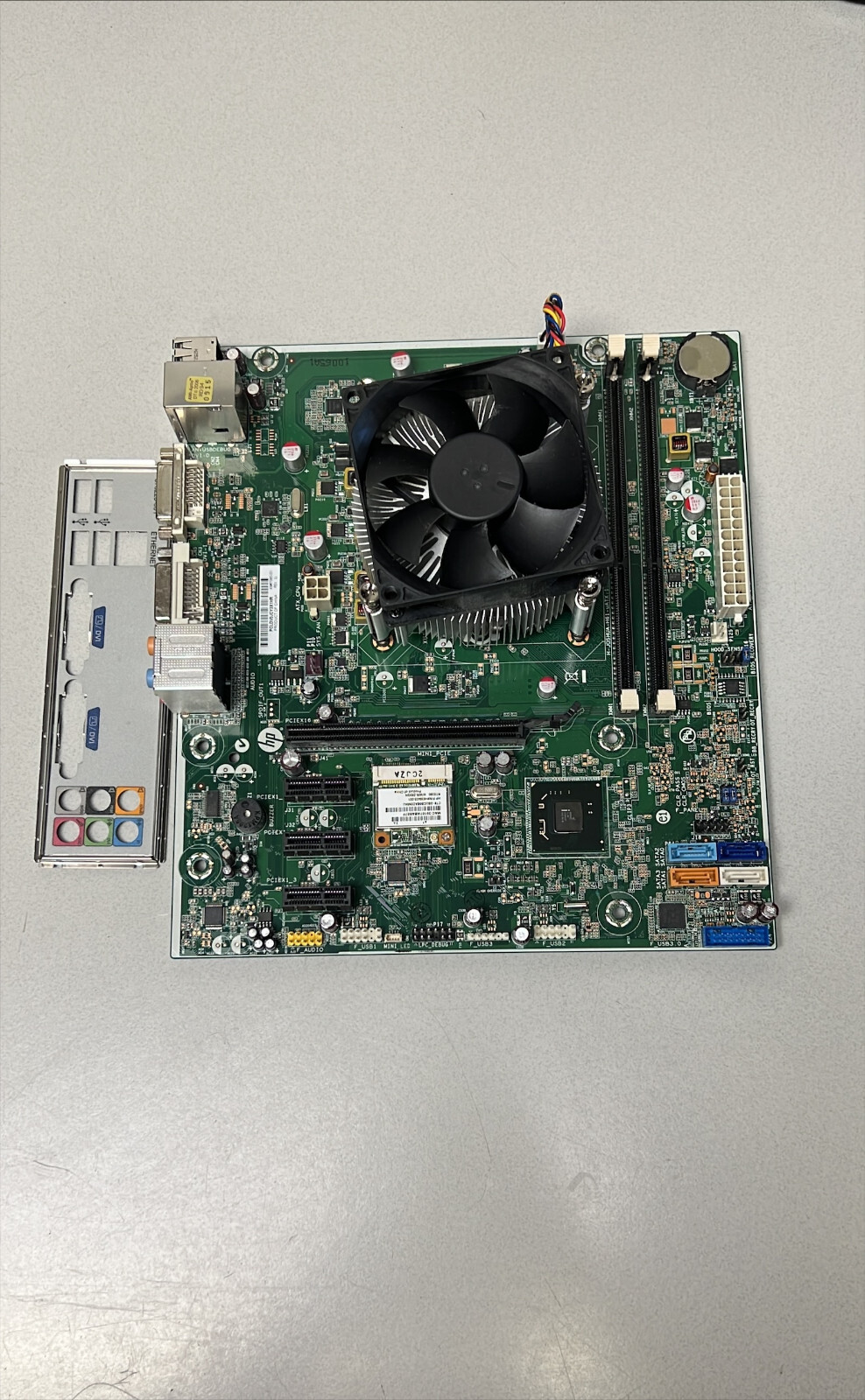 Motherboard E253117 ML 94v-0 with cpu and I/0 sheild | eBay