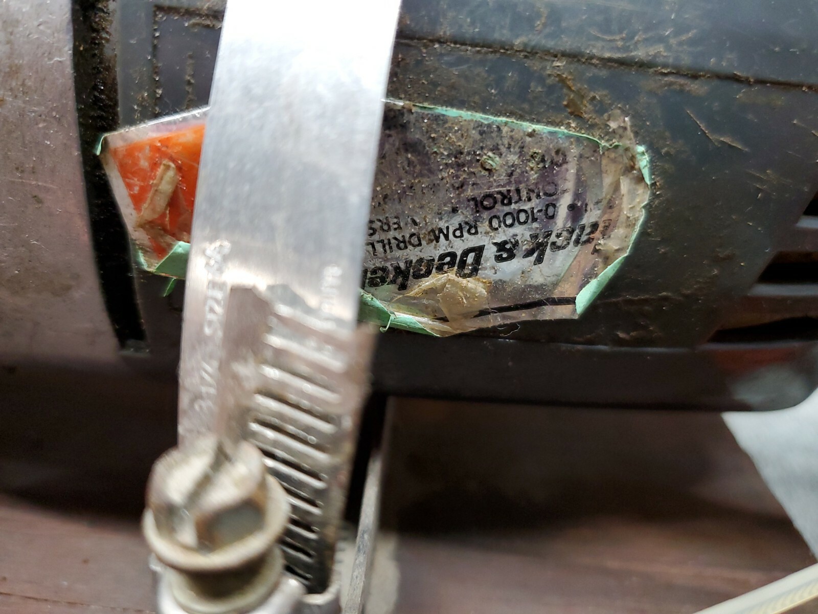 Black and Decker sharp and sand 74 495 with drill mounted on board. | eBay