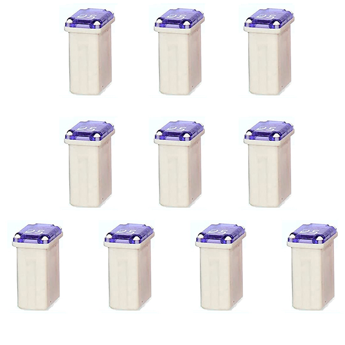 10 Pack Micro Cartridge Fuses - FMM MCASE Type Fuse for Cars, Trucks ...