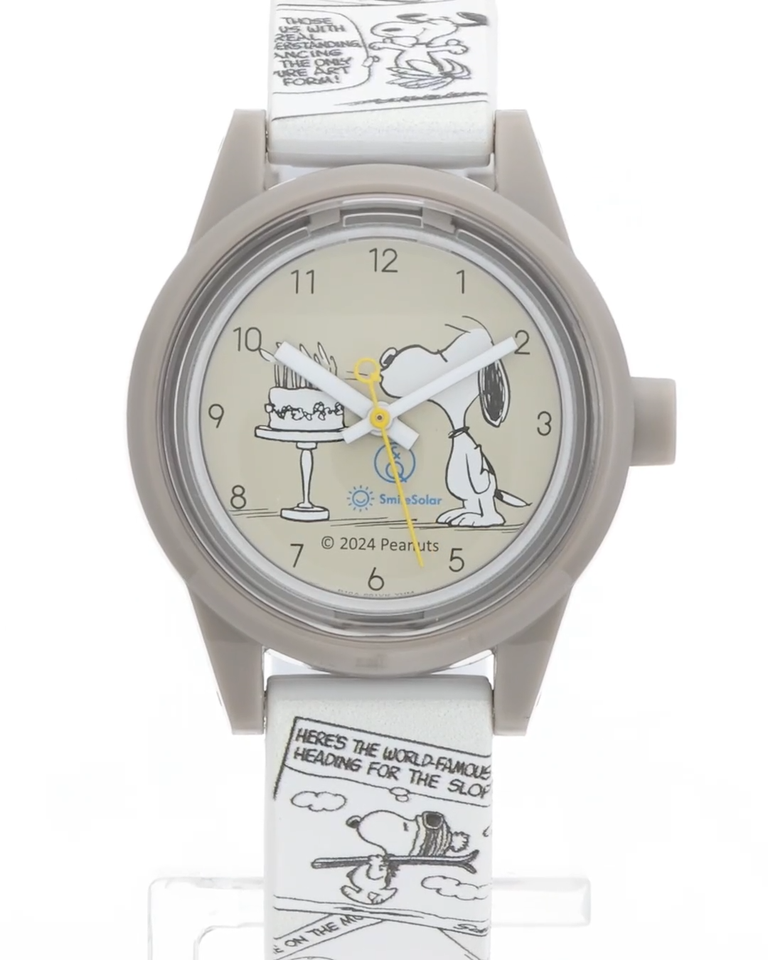 PEANUTS COLLECTION Snoopy & Comics R10A-001VK Ladies' Watch White,Q＆Q ...