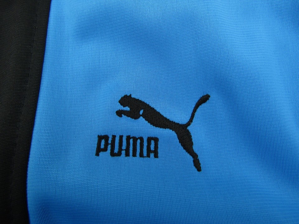 Puma Track Jacket Mens Small Athletic Outdoor Colorblock Full Zip ...