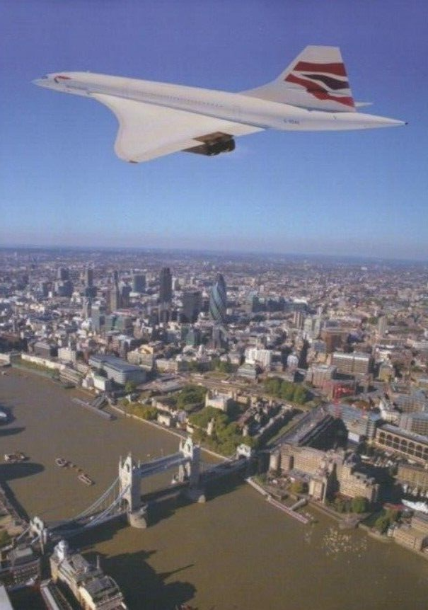 British Airways Concorde postcard | eBay