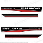 Fits Bass Tracker Pro Crappie 175 Decals - Red | eBay