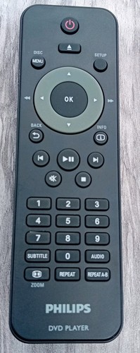 GENUINE PHILIPS RC-5110 REMOTE CONTROL DVP3962, DVP3980, DVP3982 GOOD ...