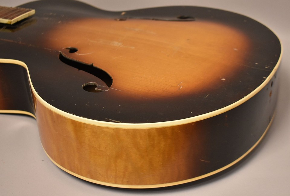 1930s Slingerland Nite-Hawk Archtop Acoustic Husk Project For Repair w ...