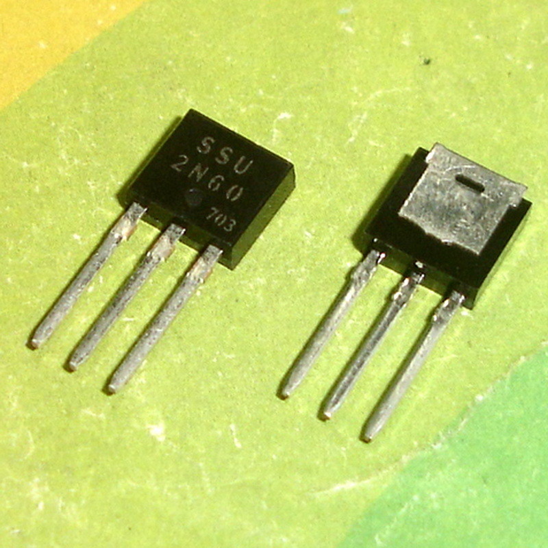 100 PCS SSU2N60 TO-251 2N60 2A 600V N-Channel Mosfet Transistor | eBay