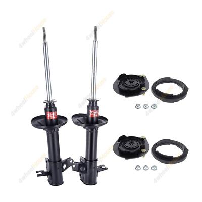 2 x KYB Shock Absorbers Strut Top Mount Kit Rear 333185 333184 KSM5405 ...