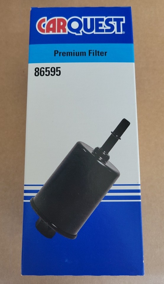 Carquest Premium 5/16" Inlet-Outlet Metal In-Line Fuel Filter P/N ...