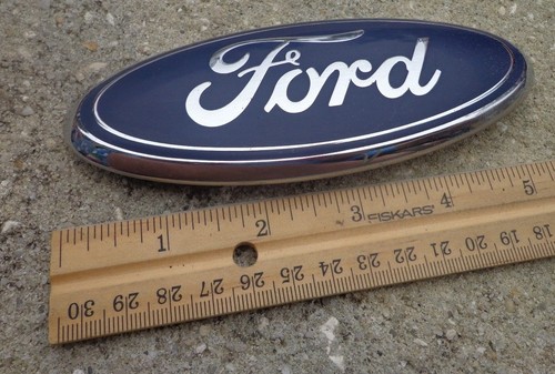 Ford Fusion trunk emblem oval badge decal logo 5.5" Freestyle OEM ...