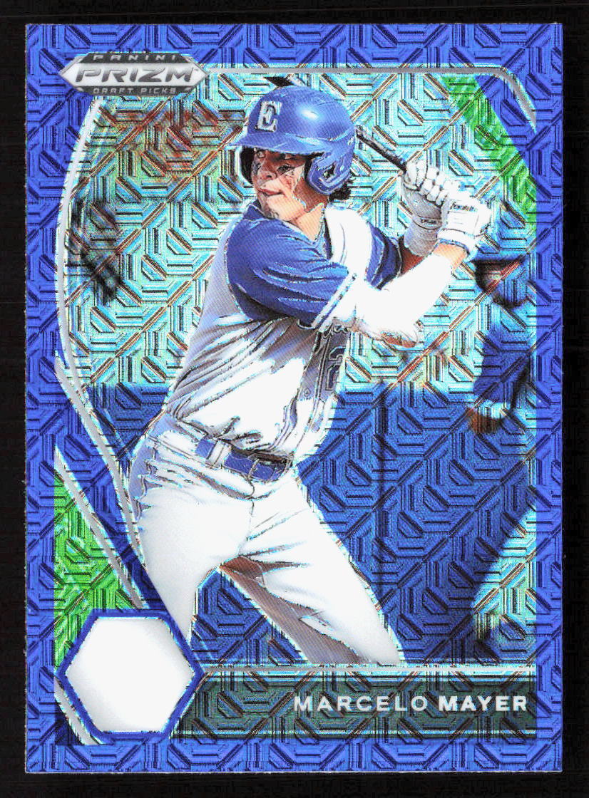 2021 Panini Prizm Draft Picks Marcelo Mayer Blue Mojo #PDP4 | eBay