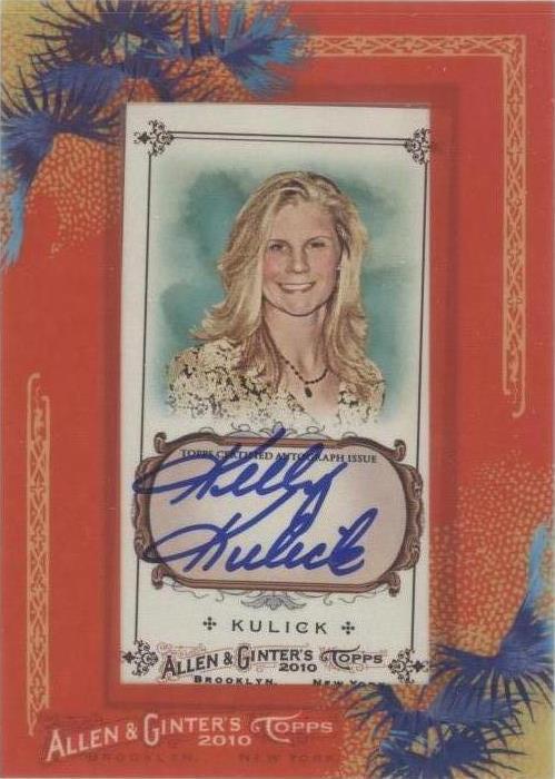2010 Topps Allen & Ginter's - Framed Mini Autographs Kelly Kulick #AGA ...