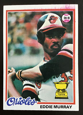 1978 Topps #36 Eddie Murray RC (Orioles) PRINT ERROR, 1 of 1 ! | eBay