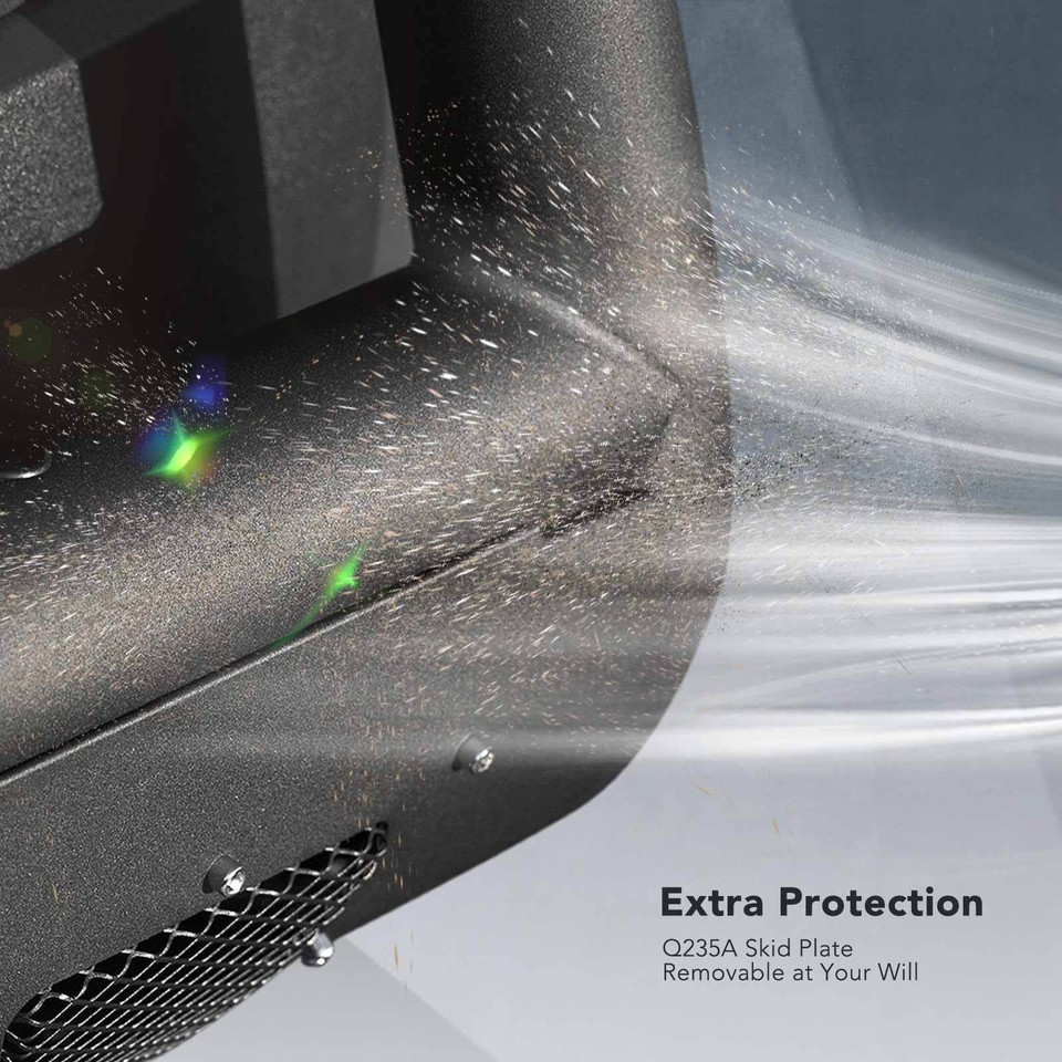 3" Bull Bar Front Bumper Push Grille Guard for Chevy Colorado GMC ...