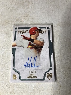 2015 Topps Supreme Matt Adams Autograph #30/50!! | eBay