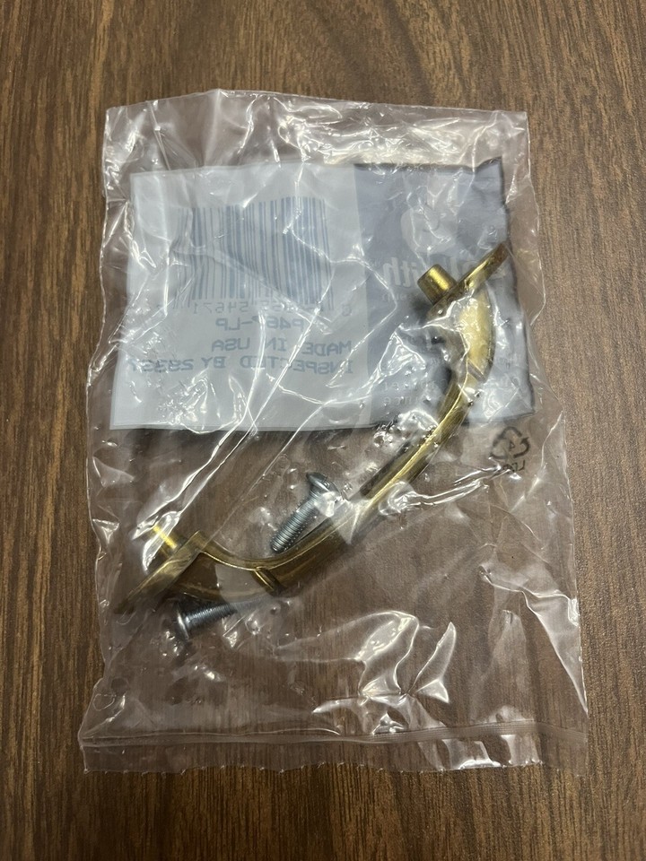 Belwith Hardware Group NOS Brass Cabinet Pulls Part No P467-LP 3" Ctr ...