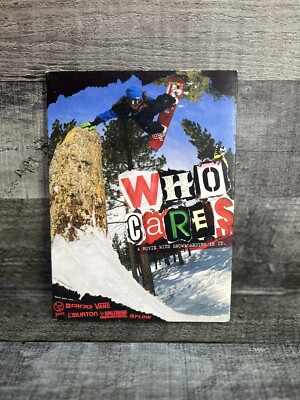 Who Cares Rare OOP DVD Snowboarding Kyle Clancy, Shane Flood, Mongo-Pro ...