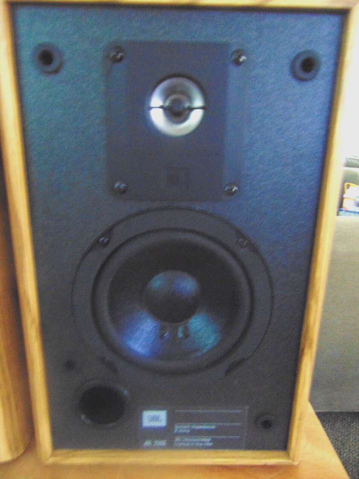 Vintage JBL 2500 Bookshelf Speakers Oak Wood Finish Set Of 2 With ...