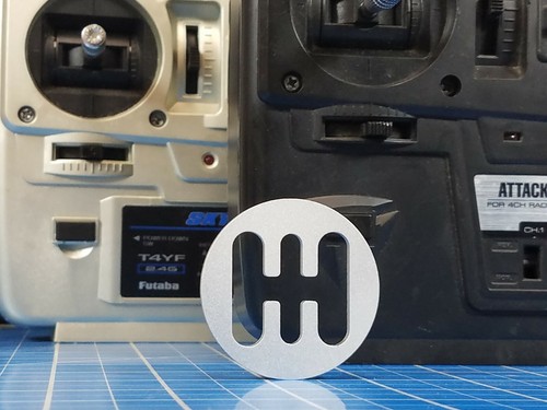 Transmitter RC Stick Shift Gate Plate Tamiya R/C King Knight Grand ...