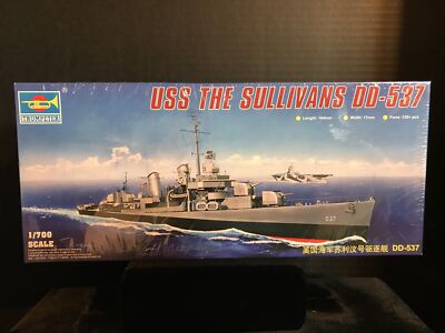 TRUMPETER 05731 USS THE SULLIVANS DD-537 MODEL KIT-NIB-1/700 SCALE | eBay