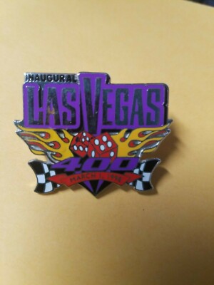 Inaugural Las Vegas 400 March 1, 1998 event Nascar Hat Pin | eBay